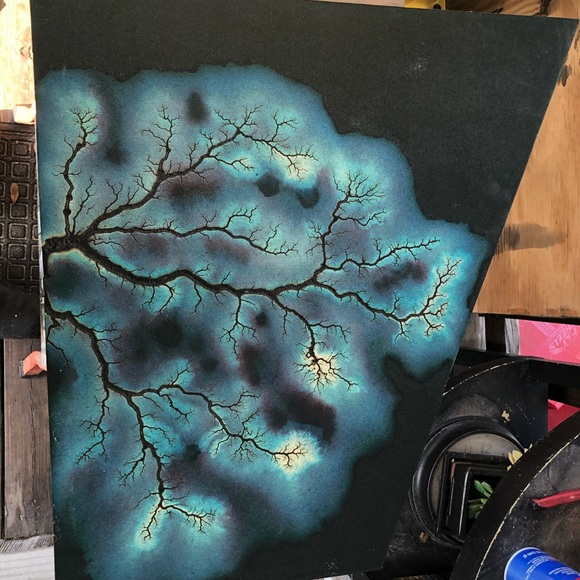 Art | Original Hand Painted Fractal Art Wall Decor | Poshmark